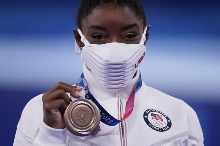 JJOO: Simone Biles regresó a la competencia en Tokio 2020 y gana el ...