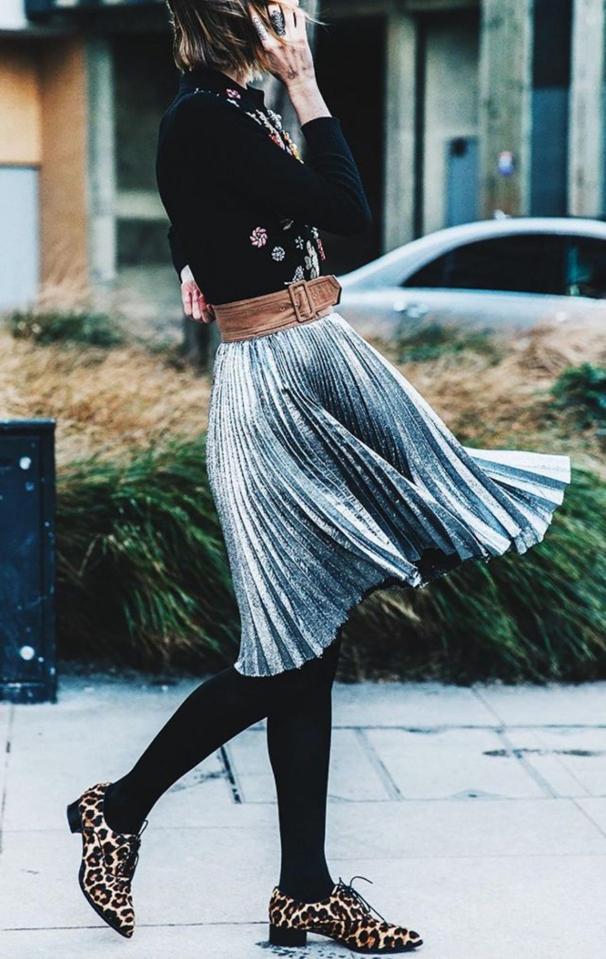 Polleras plisadas la tendencia que se hace sentir | EL TERRITORIO ...