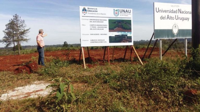 La Unau inició la construcción de su campus universitario | EL ...