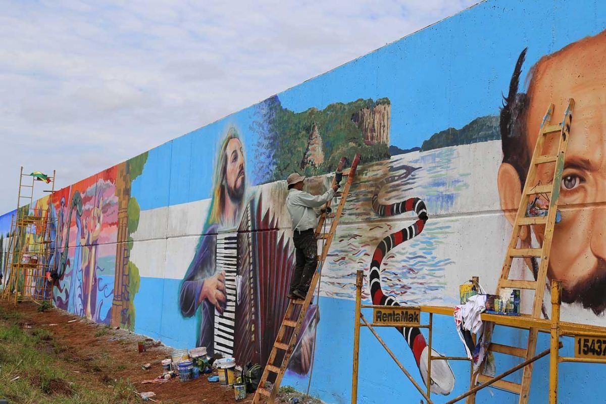Finalizaron el mural más grande del mundo | EL TERRITORIO noticias de ...