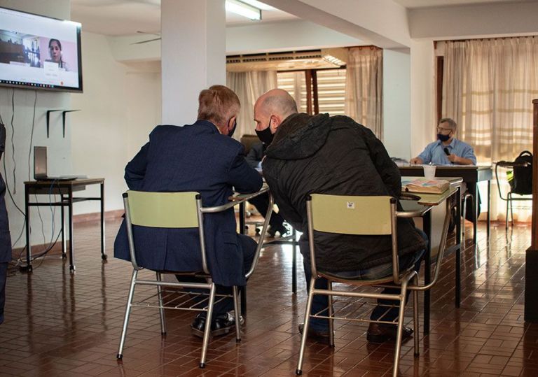 Declaró de forma remota la ex pareja de Rael Muller y lo complicó aún ...